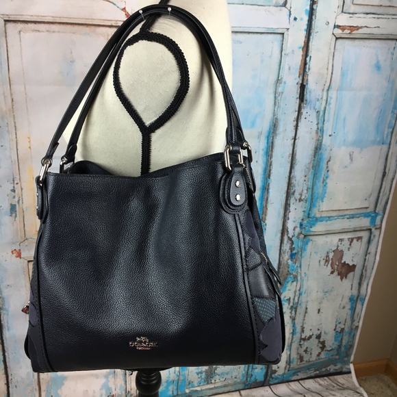 Coach | Bags | Coach Edie Patchwork Tea Rose P2 | Poshmark